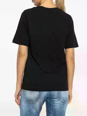 Dsquared2 Rhinestone Logo Cotton T-shirt