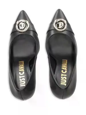 Just Cavalli 120mm Leather Stiletto Pumps