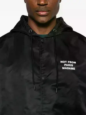 Drole De Monsieur Press-stud Hooded Parka