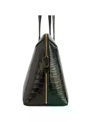 TOTEME Crocodile-embossed Tote Bag - Brown