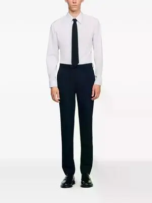 Sandro Wool Blend Suit Trousers