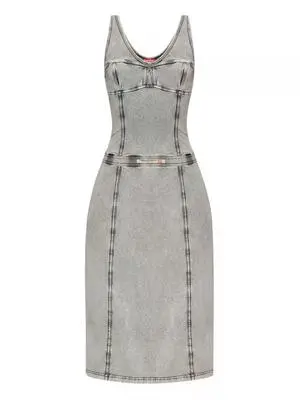 DIESEL® D-inny Denim Dress - Grey