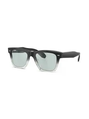 Oliver Spencer N.04 Square-frame Glasses - Grey