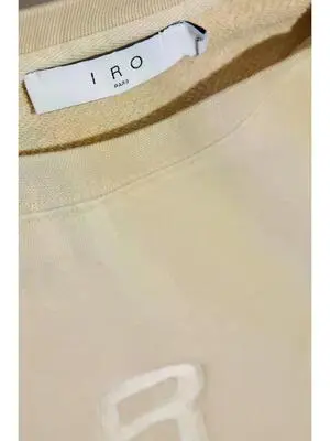 IRO PARIS Linda" Cropped Logo Print T-shirt