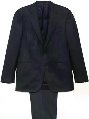 Canali Checked Suit