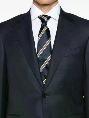 Canali Checked Suit