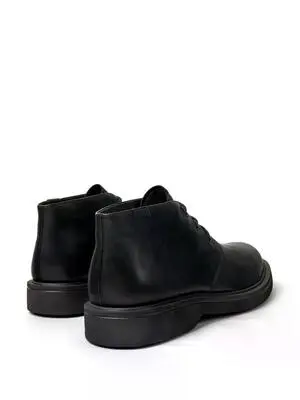 Camper Norman Lace-up Leather Boots - Black