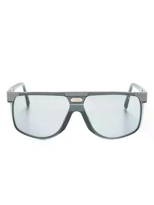 Cazal D-frame Logo-engraved Sunglasses - Grey