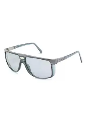Cazal D-frame Logo-engraved Sunglasses