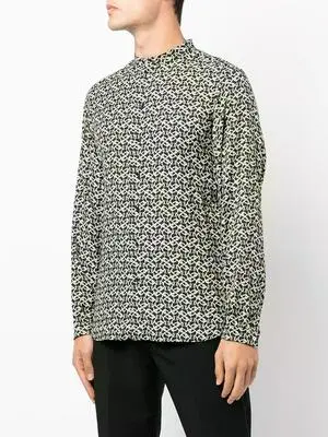 Dundas Monogram Button-up Shirt