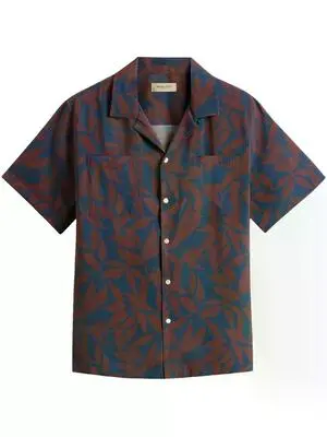 Woolrich Leaf-print Short-sleeve Shirt - Red