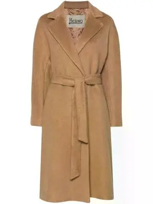 Herno Belted Coat - Neutrals