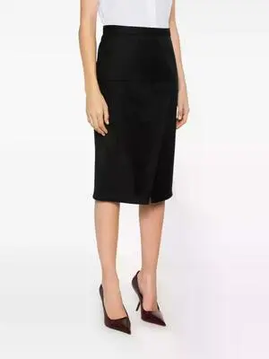 Fendi Pinstripe Pencil Skirt