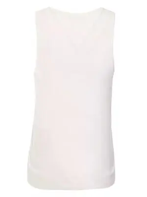 Rabanne Logo-embroidered Tank Top
