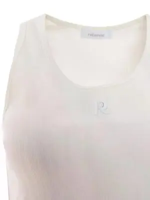 Rabanne Logo-embroidered Tank Top