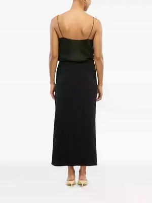 Another Tomorrow Asymmetrical Twist Skirt