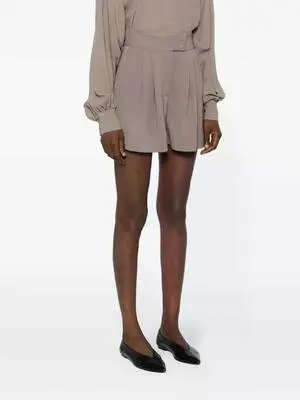 STYLAND Pleated High-waist Tailored Shorts