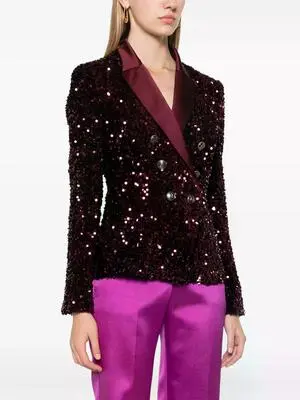 Elisabetta Franchi Sequin Embellished Blazer