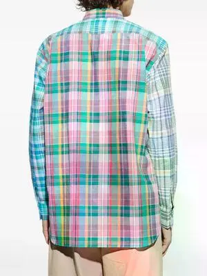Comme Des Garçons Checked Shirt - Brown