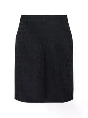 Valentino Garavani Toile Iconograph Silk Bermuda Shorts