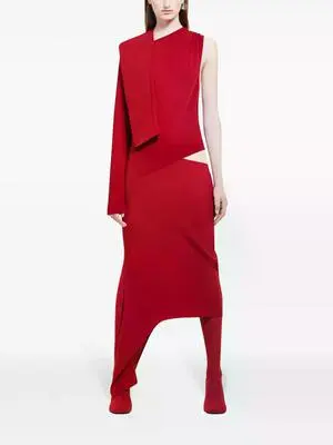 COURREGES Draped Cut-out Dress