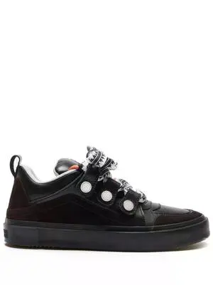 COUNTY OF MILAN Lace-up Sneakers - Black