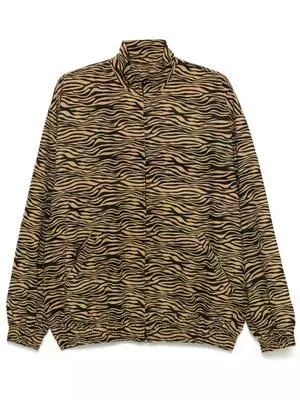 YUIKI SHIMOJI Tiger Stripes Zip-up Jacket