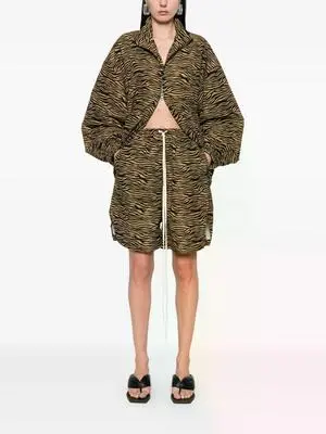 YUIKI SHIMOJI Tiger Stripes Zip-up Jacket