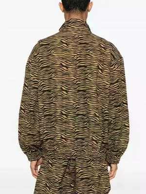 YUIKI SHIMOJI Tiger Stripes Zip-up Jacket