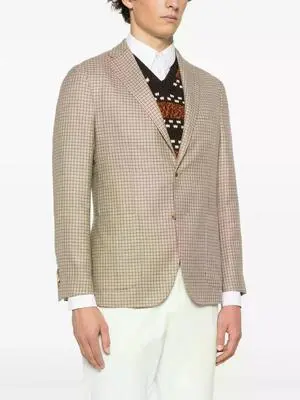 Boglioli Checked Blazer