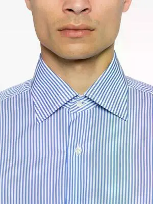 BARBA NAPOLI Striped Shirt