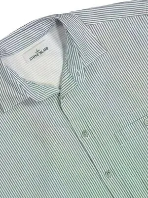 Stone Island Striped Cotton Shirt