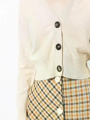Pringle Of Scotland Cropped V-neck Cardigan