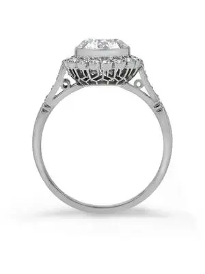 PRAGNELL Platinum Diamond Ring - Silver