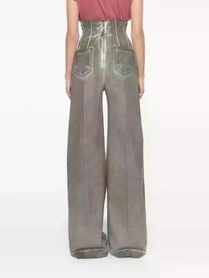 Rick Owens Dirt Cooper Wide-leg Jeans