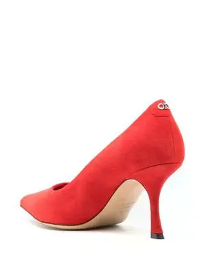 FERRAGAMO 70mm Suede Pumps