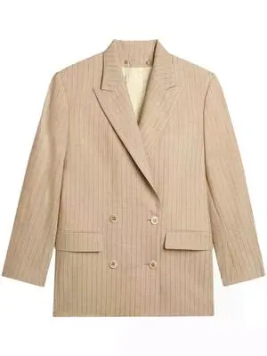 GOLDEN GOOSE Pinstriped Double-breasted Blazer