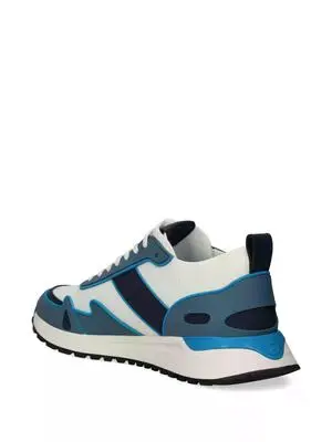 Michael Kors Logo Print Lace-up Sneakers - Blue