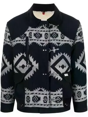 FAY Geometric Print Jacket