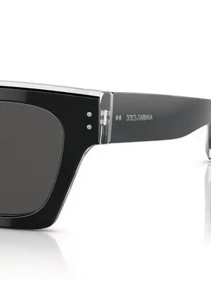 Dolce & Gabbana Logo-arm Detail Sunglasses