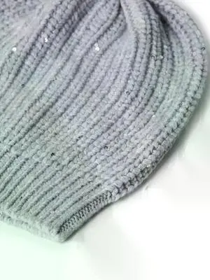 Brunello Cucinelli Ribbed Knit Beanie