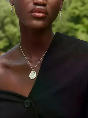 LOVENESS LEE Maitaka Necklace With Sapphire Pendant