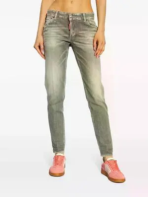 Dsquared2 Cotton Blend Jeans - Grey
