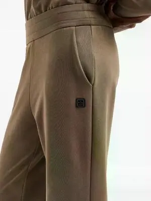 Armani Exchange Logo Print Trousers - Brown