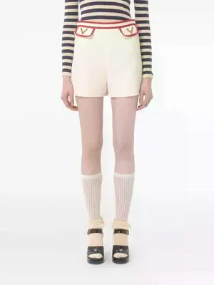Valentino Garavani Crepe Couture Shorts