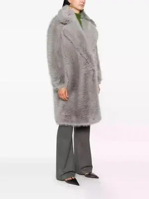Sportmax Faux Fur Mid-length Coat