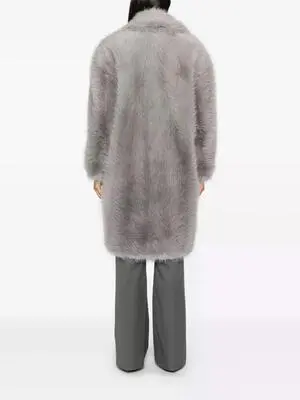 Sportmax Faux Fur Mid-length Coat