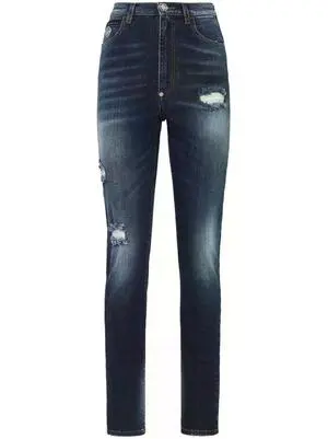 Philipp Plein Distressed Skinny Jeans