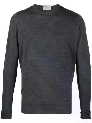 John Smedley Crew Neck Jumper - Grey