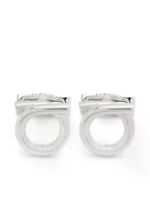 FERRAGAMO Gancini Cufflinks - Silver